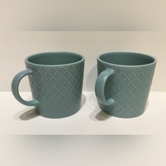 IKEA | Dining | Ikea Kejserlig Porcelain Coffee Mug Set Of 2 Seafoam ...